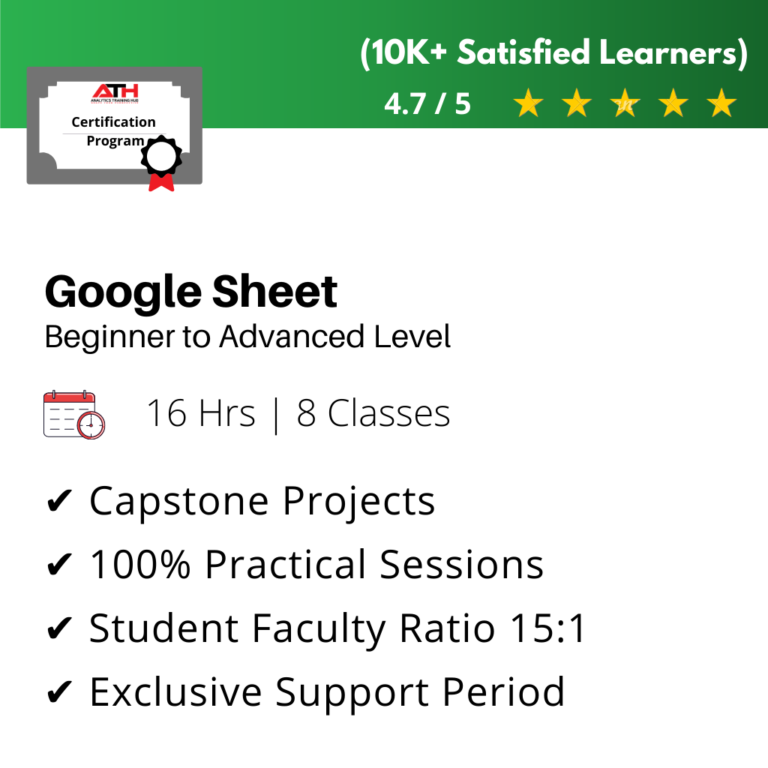 Analytics Training Hub - #1 Data Analytics Training Institute in Delhi NCR